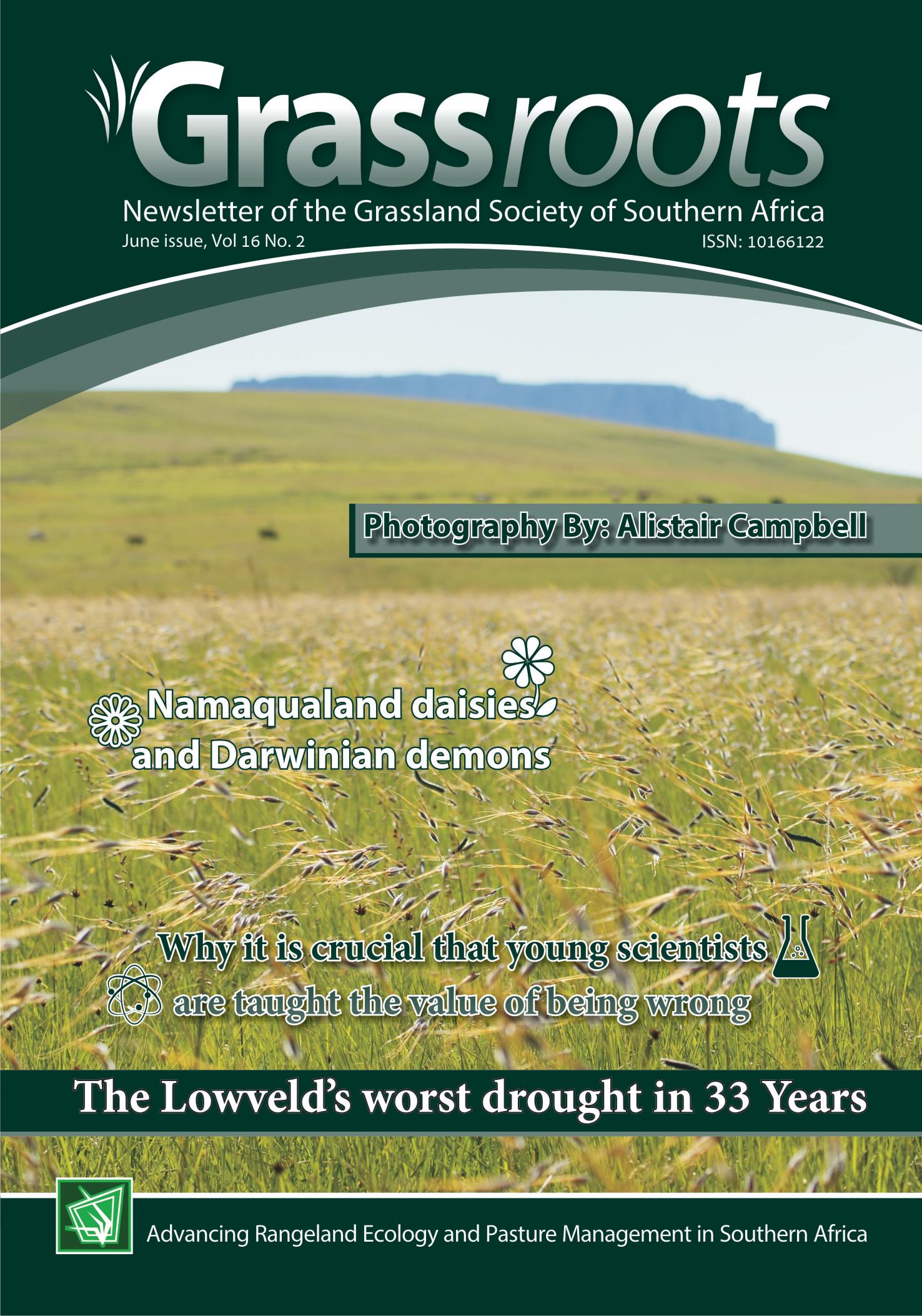Grassroots Issues | Grassland Society of Southern Africa